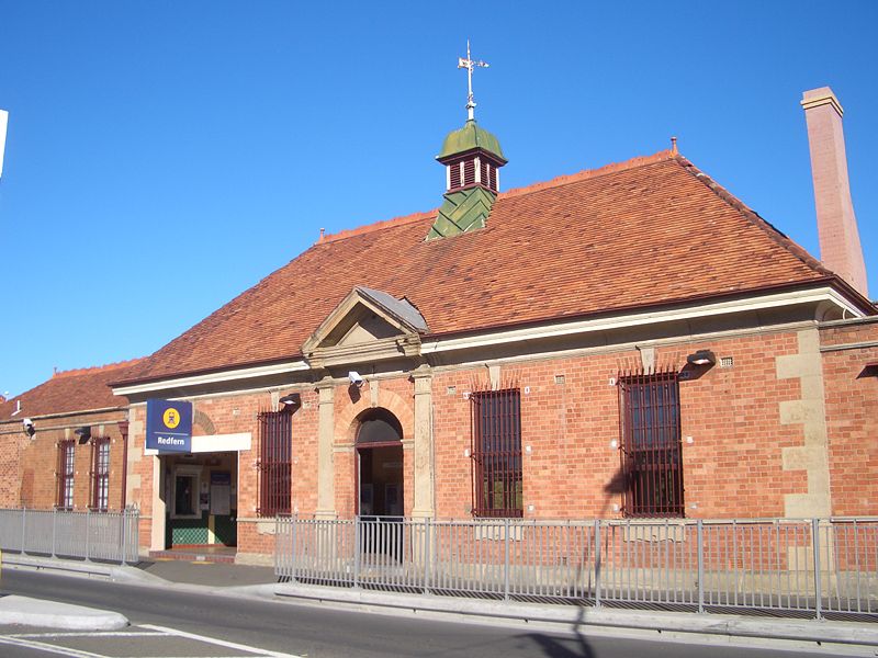 Sydney - City and Suburbs: Redfern, railway station